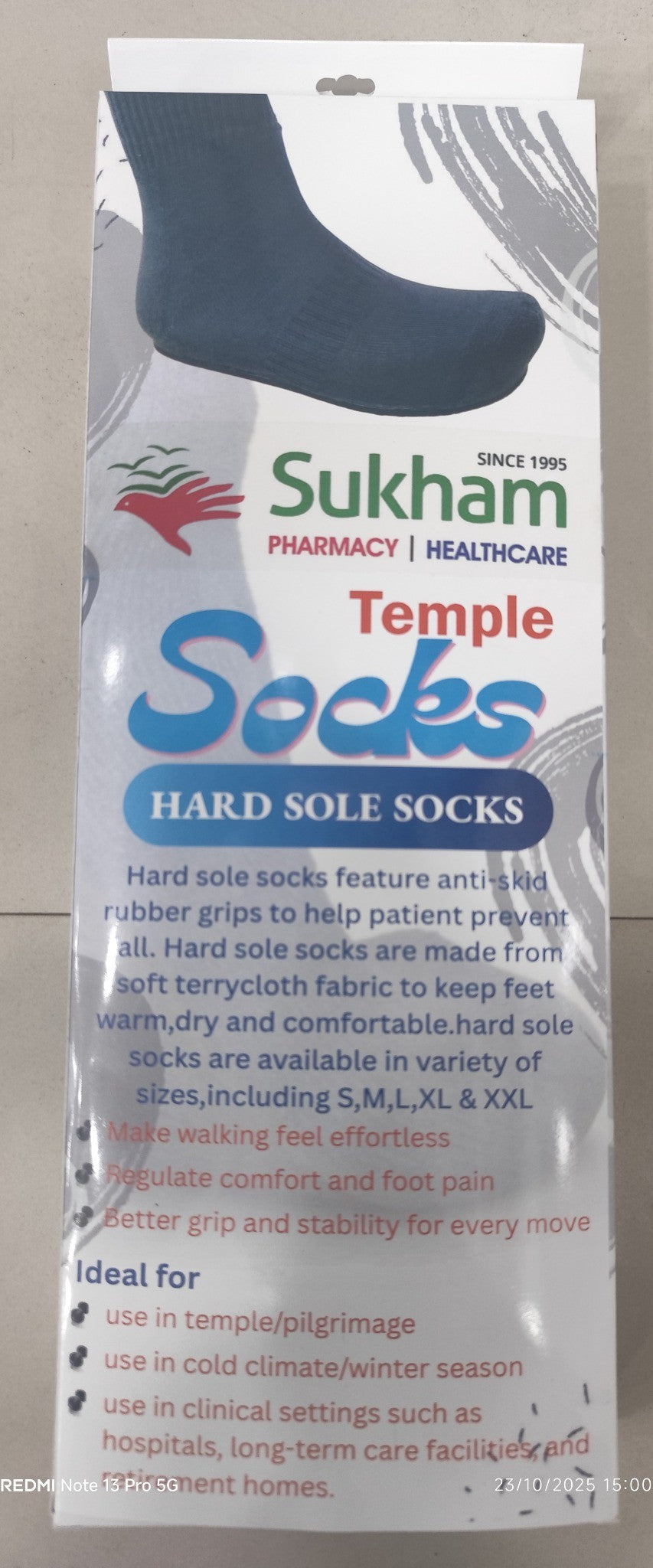 PODIAFIX TEMPLE SOCKS - Ultimate Comfort for Your Feet – Sukham Healthcare